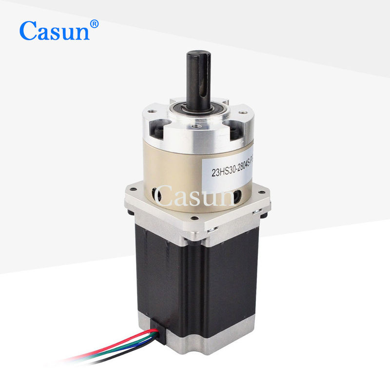 23HS30-2804S-PG47 2.8A NEMA 23 Planetary Stepper Motor With Gearbox For ...