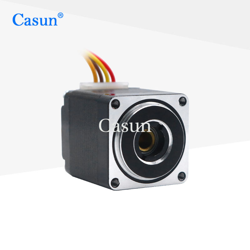 1.8 Degree Hollow Shaft NEMA 11 Micro Stepper Motor For Medical Machine ...