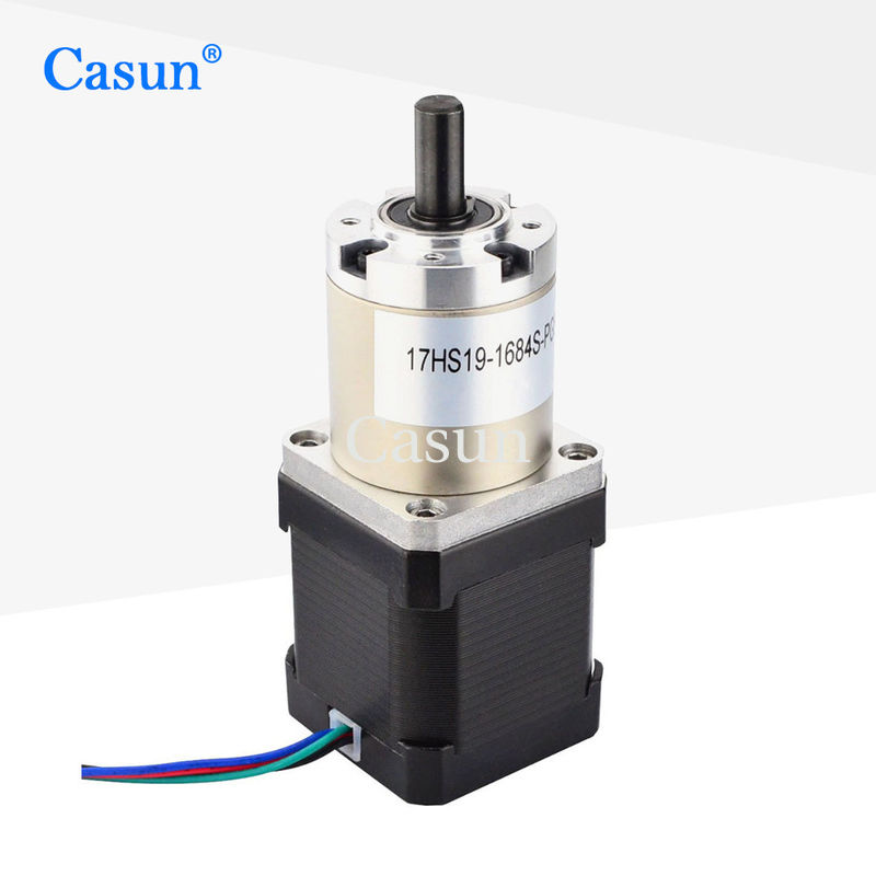 12V 42*42*34mm NEMA 17 Geared Stepper Motor 2 Phase RoHS Approved ...