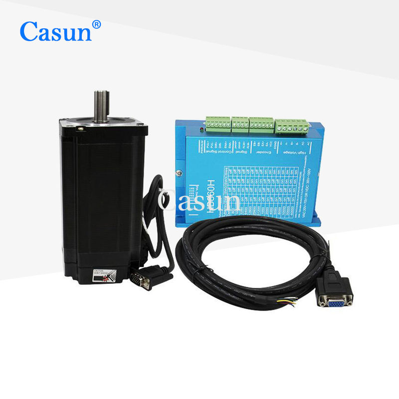 5A NEMA 34 Closed Loop Stepper Motor Kit 4 Motor 4 Driver 4 Power ...