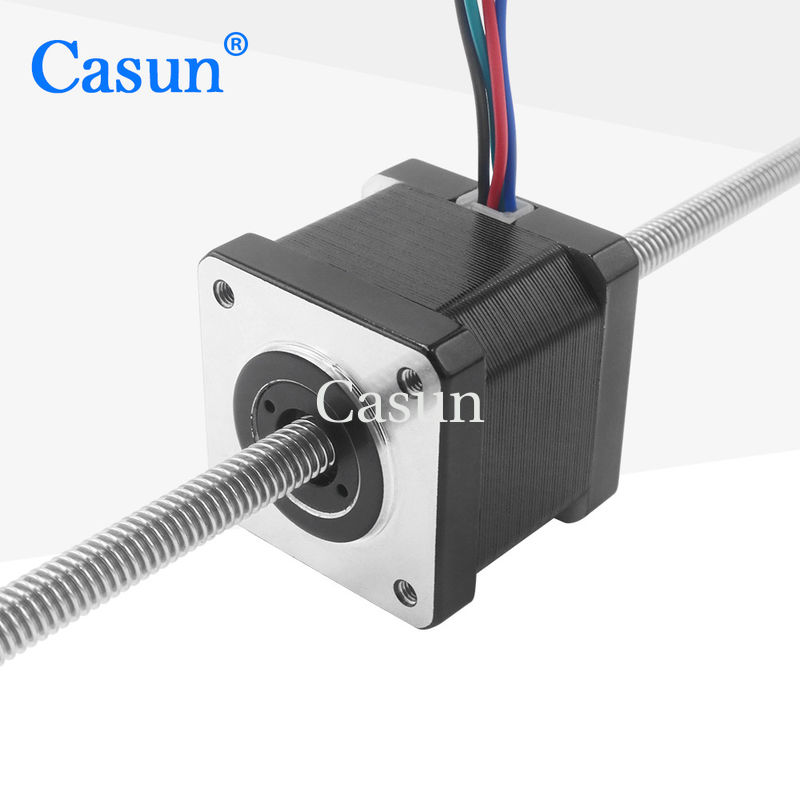 Linear Nema 14 Non Captive Stepper Motor Lead Screw Tr6.35 35mm For ...