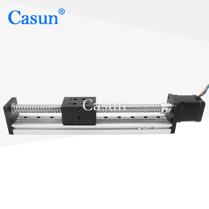 Micro Nema 17 Ball Screw Slider Rail With Nema 17 Hybrid Stepper Motors ...