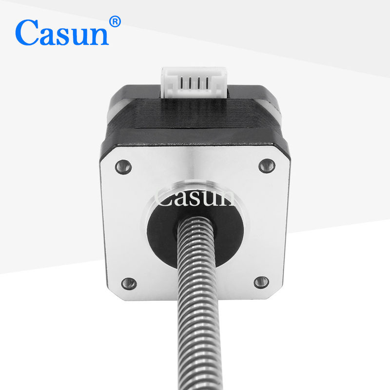 External Drive Screw Linear Motor NEMA 17 With CE ROHS For Laboratory ...