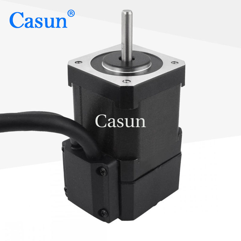Black Stepper Motor With Encoder NEMA 17 340mN.M 1000pps 4 Phase ...