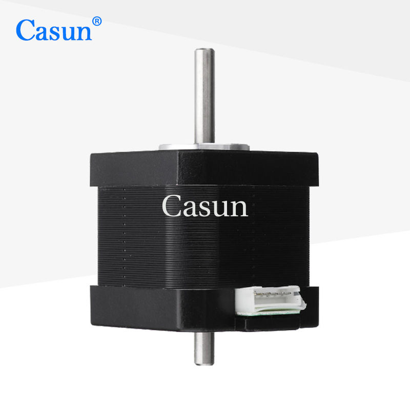 1.5A Dual Shaft Stepping Motor NEMA 17 0.45N.M With 1.8° Step Angel