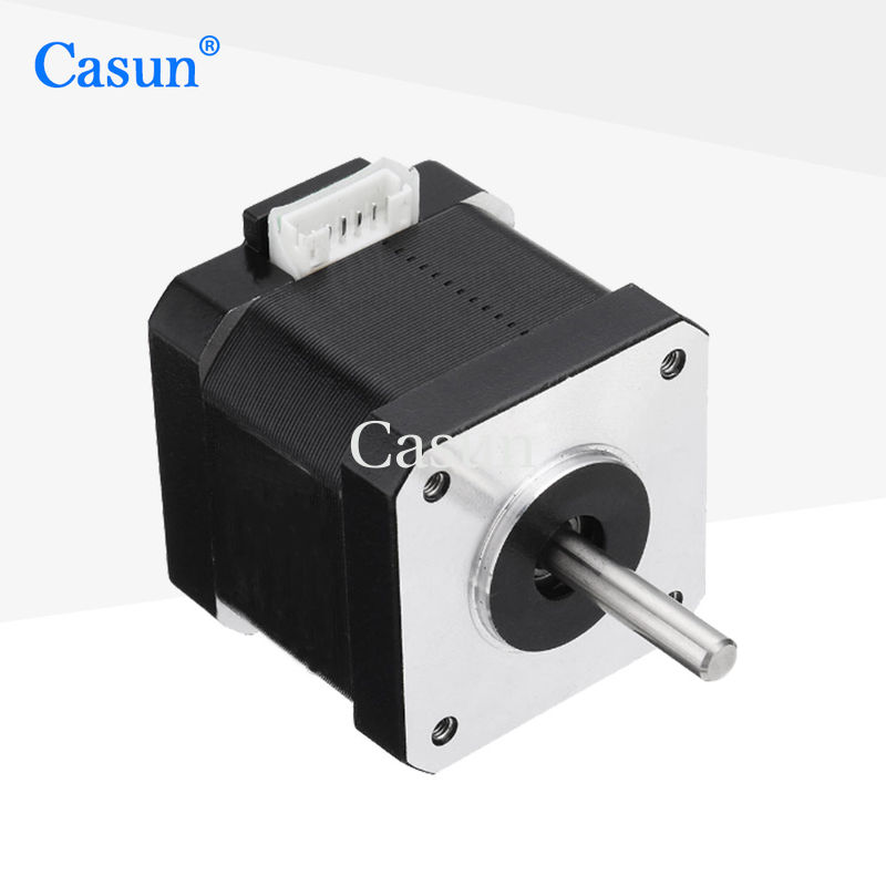 1.5A Dual Shaft Stepping Motor NEMA 17 0.45N.M With 1.8° Step Angel