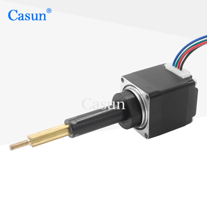 2 Phase NEMA 11 Captive Stepper Motor For Laboratory Equipment 0.67A