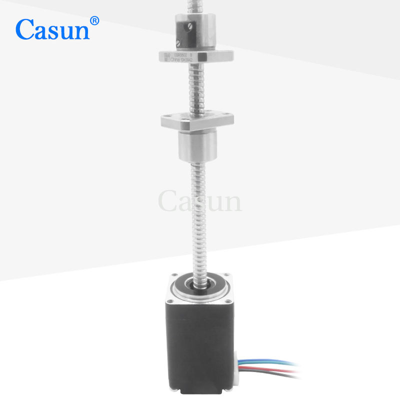 Casun Ball Screw Stepper Motor 100mN.m for CNC Machines