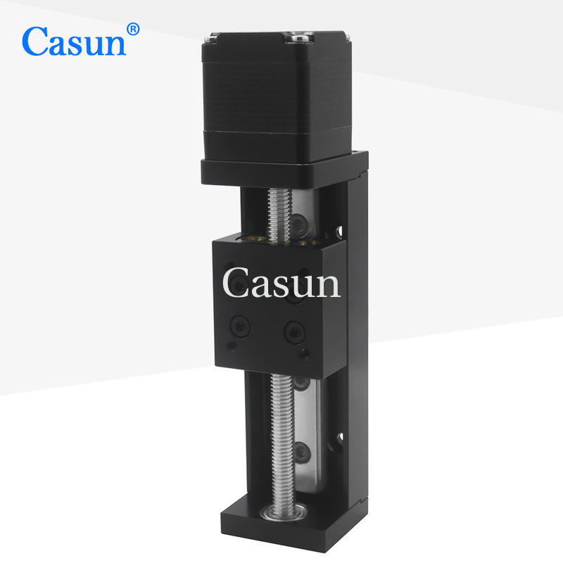 Casun Nema 11 Stepper Motor Linear Actuator 0.6A Linear Guide Slide And ...