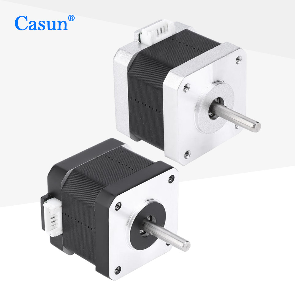 8V NEMA 17 Stepper Motor 0.8A 40mm 2 Phase 1.8 Degree For 3D Printer