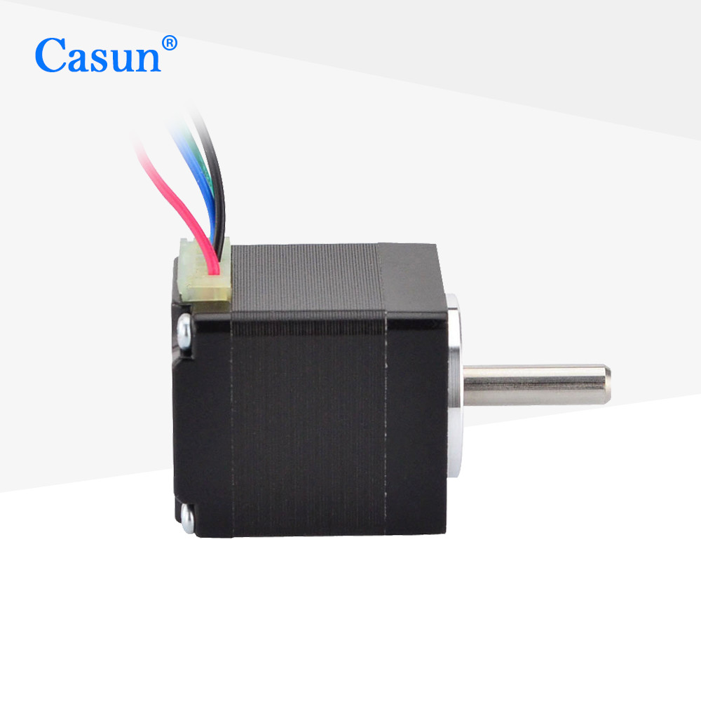 Small Size Nema 11 Stepper Motor Casun 0.5A Dc Motors 5mm shaft diameter