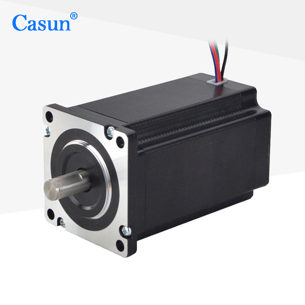 4 Phase Stepper Motor 100mm Body 3.0N.m NEMA 24 For Robotic Arms