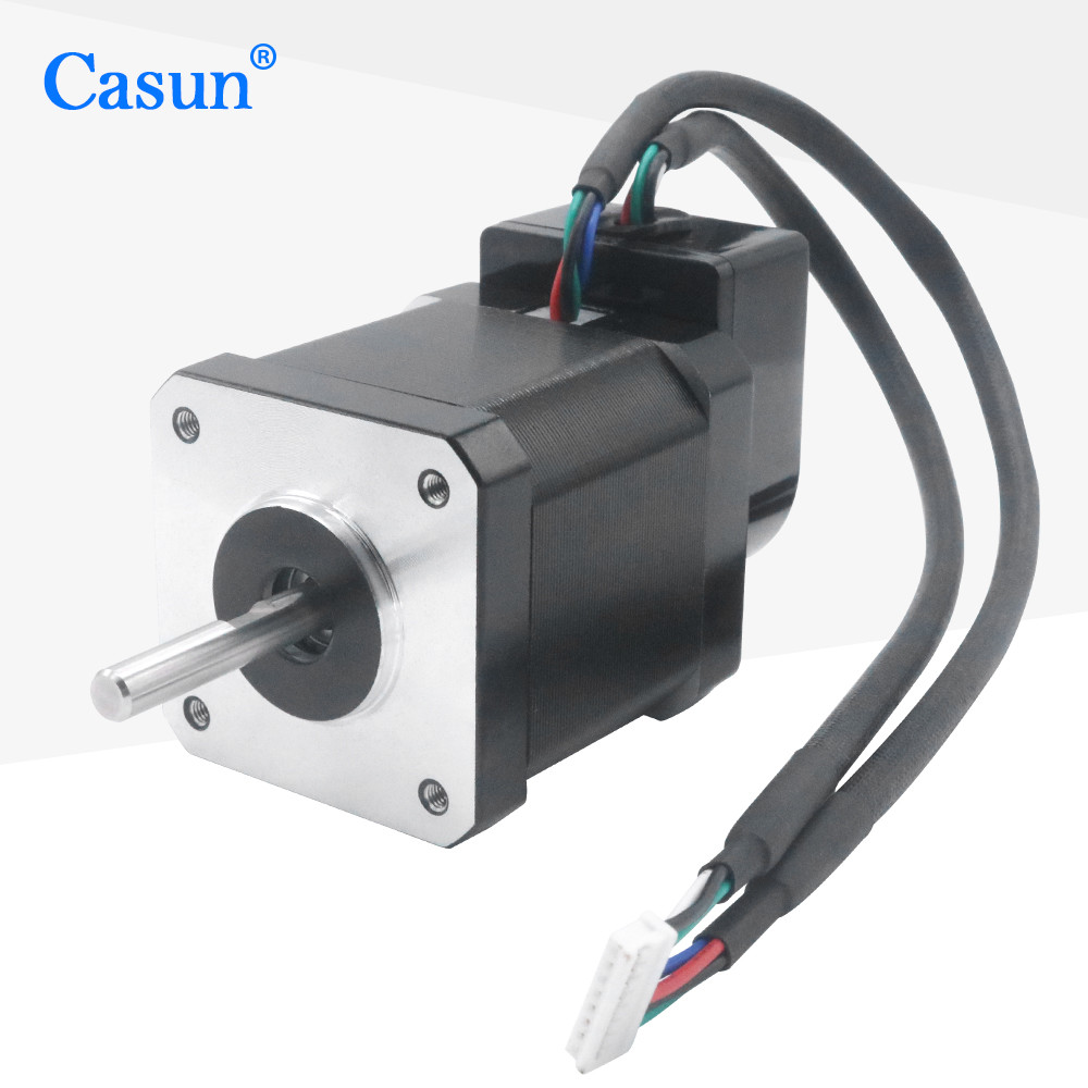 1.8 Degree 2 Phase NEMA 42 Stepper Motor with Encoder 42*42*48mm 0.55N.m 4 Wires