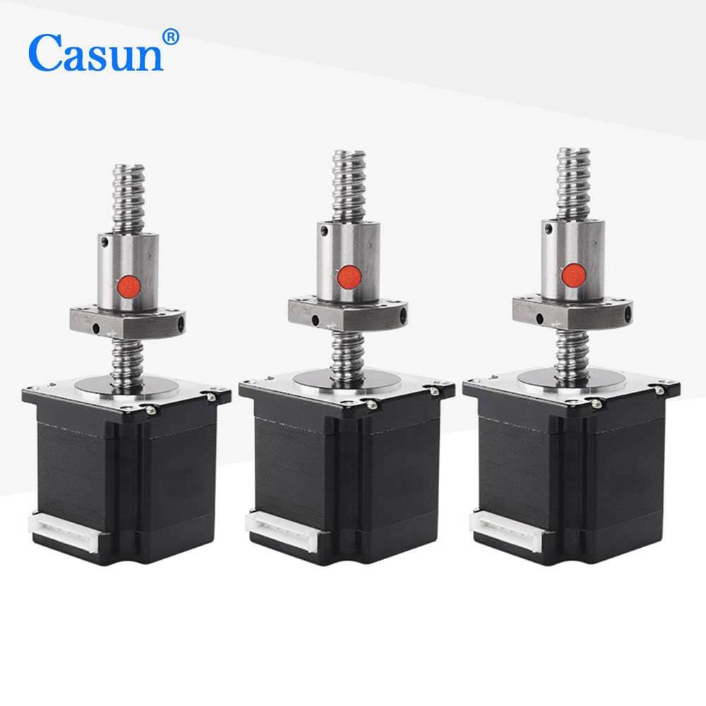 0.5Amp Nema 11 Ball Screw Rod Stepper Motor 32mN.M Linear Stepper Motor