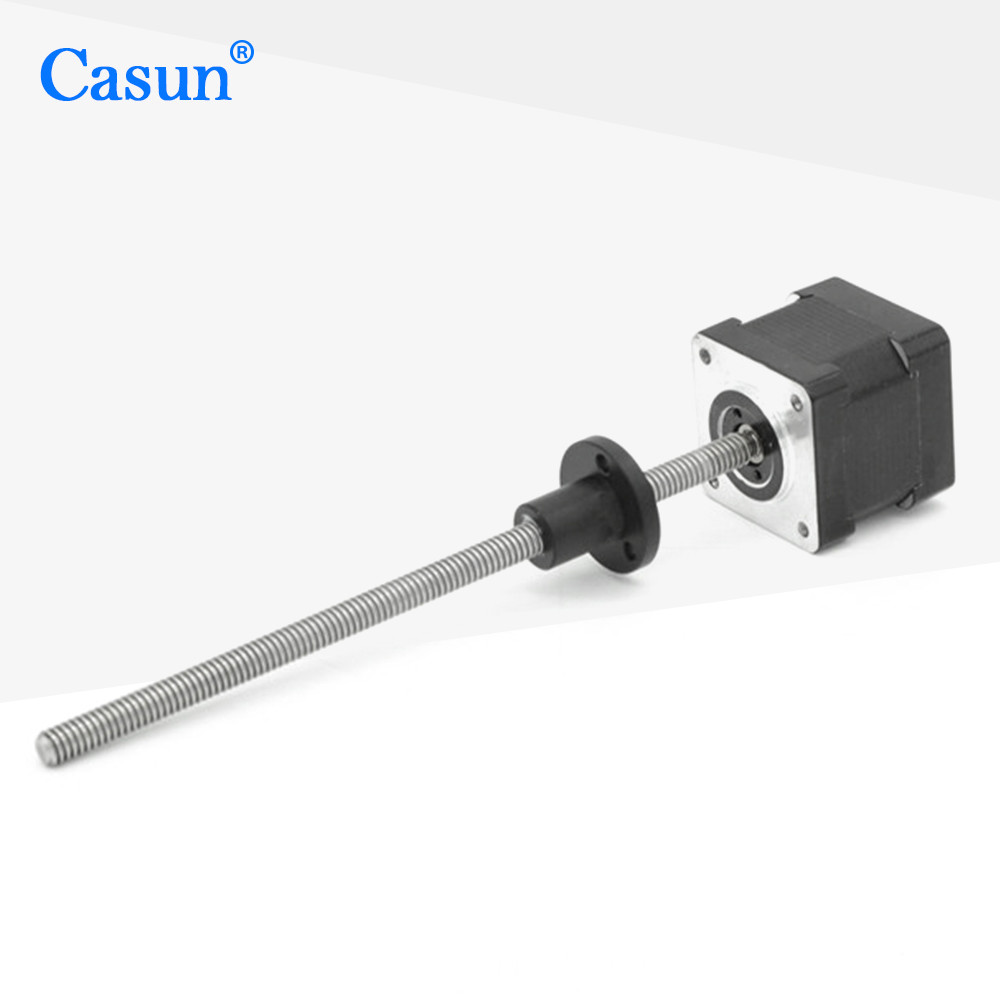 0.4Amp NEMA 14 Hybrid Stepper Motor Tr5*1 P1 Micro Step Motor For ...