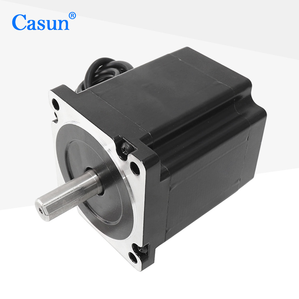 98mm Length Hybrid Stepper Motor Two Phase Nema34 86X86X98mm For Cnc ...