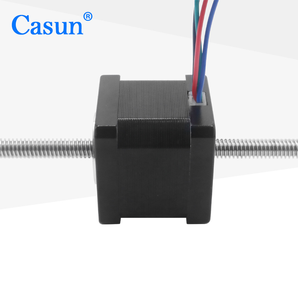 Linear Nema 14 Non Captive Stepper Motor Lead Screw Tr6.35 35mm For ...
