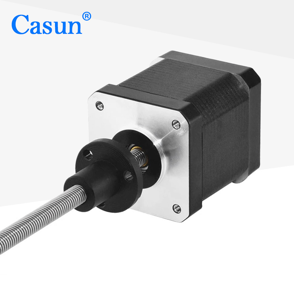 42X48mm 0.4A NEMA 17 Stepper Motor With Lead Screw Stepping Motor