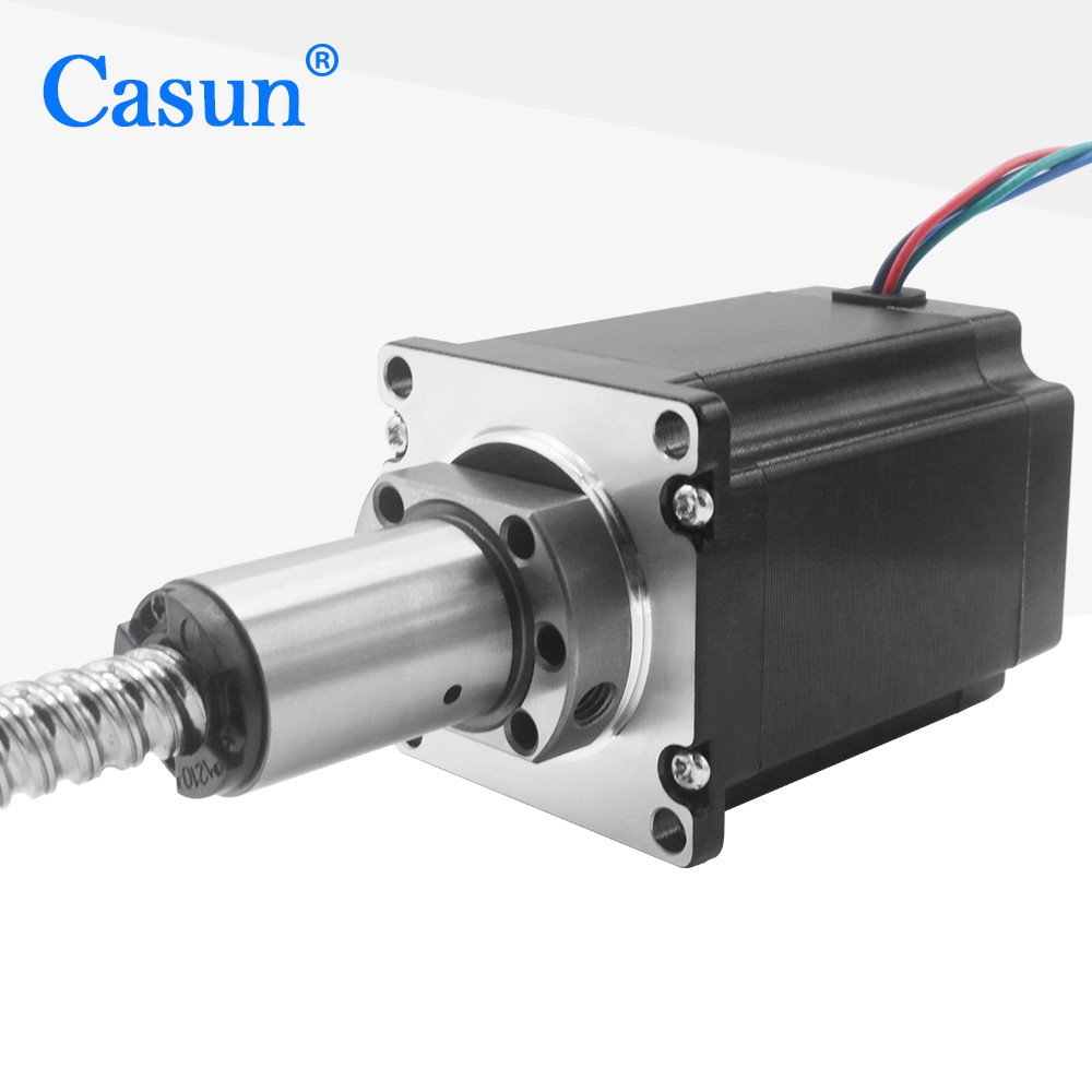 2000mNm 4A NEMA 23 Ball Screw Stepper Motor Hybrid Linear Actuator 76mm ...