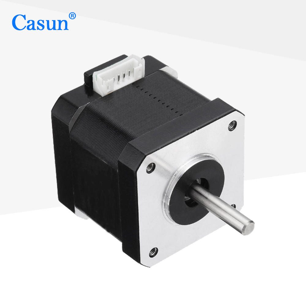 NEMA 17 Dual Axis Stepper Motor 34mm Body 1.33A 0.32N.m With CE RoHS