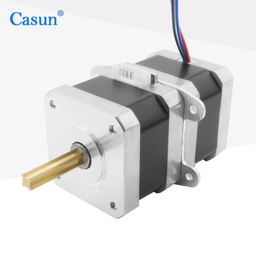 NEMA 17 Double Layer Linear Stepper Motor 12V With Precision Positioning